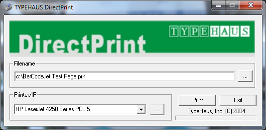 How do I test my BarCodeJet? – TypeHaus Help Center